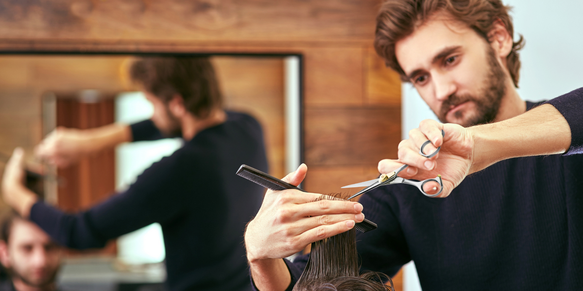 Professional Salon | Barber Hair Cutting Scissor Set & Shears ...